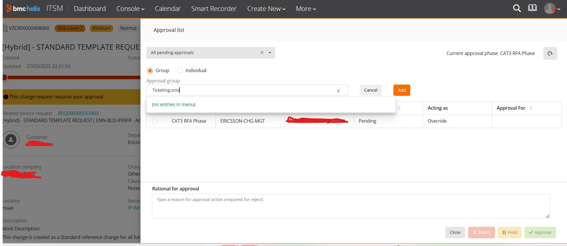 Ability to Add Multiple Approvers in Single Action in SmartIT in ...