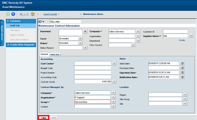 Customer can't view Asset Contracts via SmartIT - Idea - BMC Community