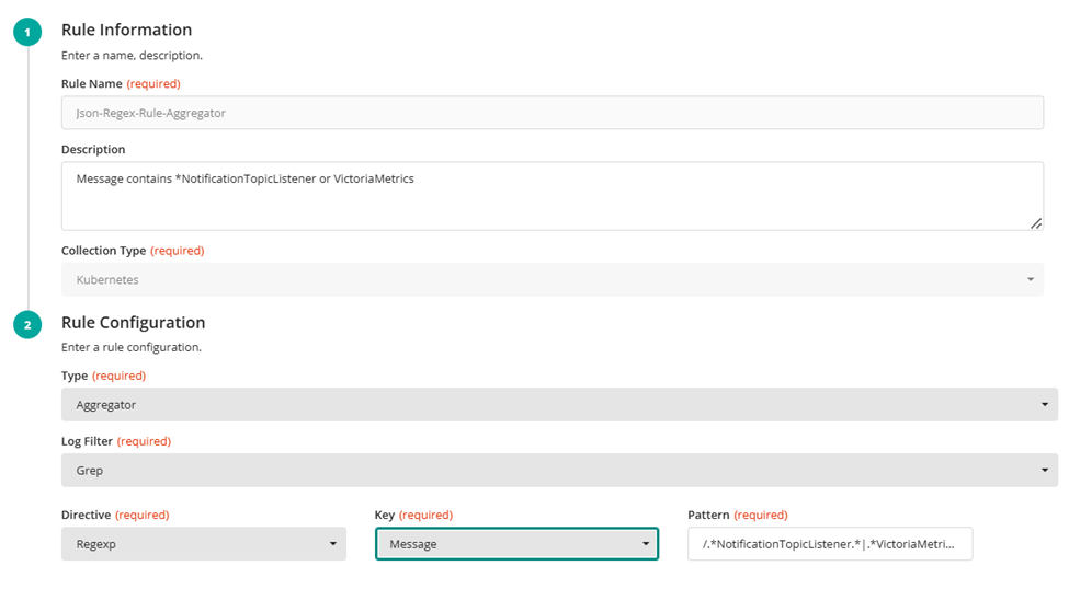 Configuring the BMC Helix Log Analytics Kubernetes Connector:- Multiple ...