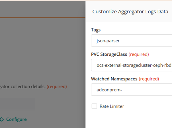 Configuring the BMC Helix Log Analytics Kubernetes Connector:- Multiple ...