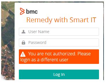 Smart IT - Unable to Login to Smart IT - Knowledge Article - BMC Community