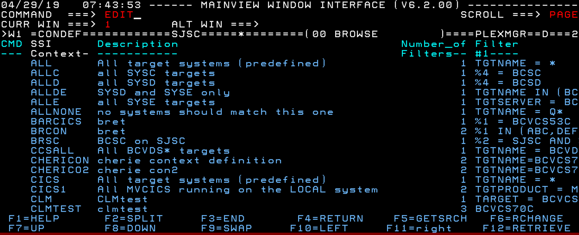 BMC Ami Ops for DB2 - How to create a custom CON/CONTEXT filter with ...