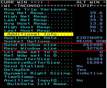 BMC AMI Ops Monitor for IP How to Display Window Sizes for Servers ...
